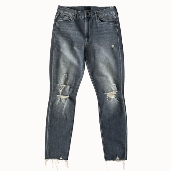 MOTHER | Jeans | Mother Jeans High Waisted Looker Ankle Nick Fray Ace ...